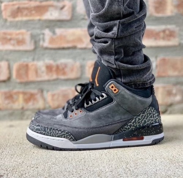 Jordan 3 Fear On Feet